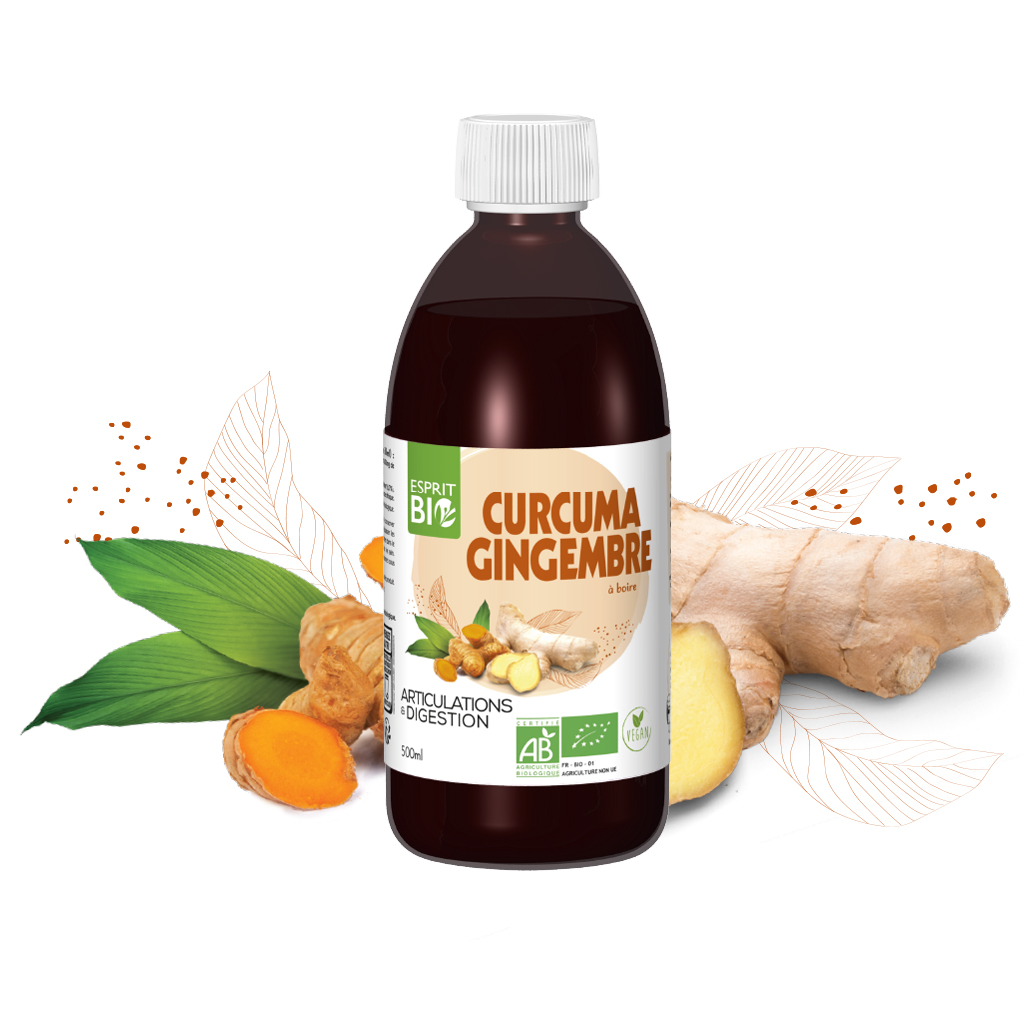Curcuma gingembre - Esprit-BIO